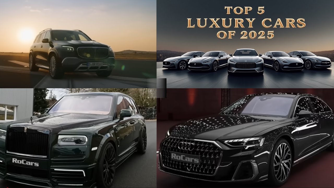 the 5 most stylish luxury cars in 2025 - YouTube