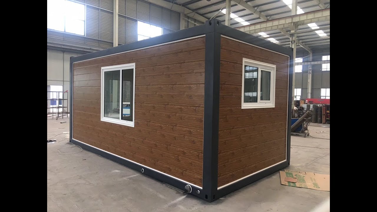 metal insulated wall cladding installation - YouTube