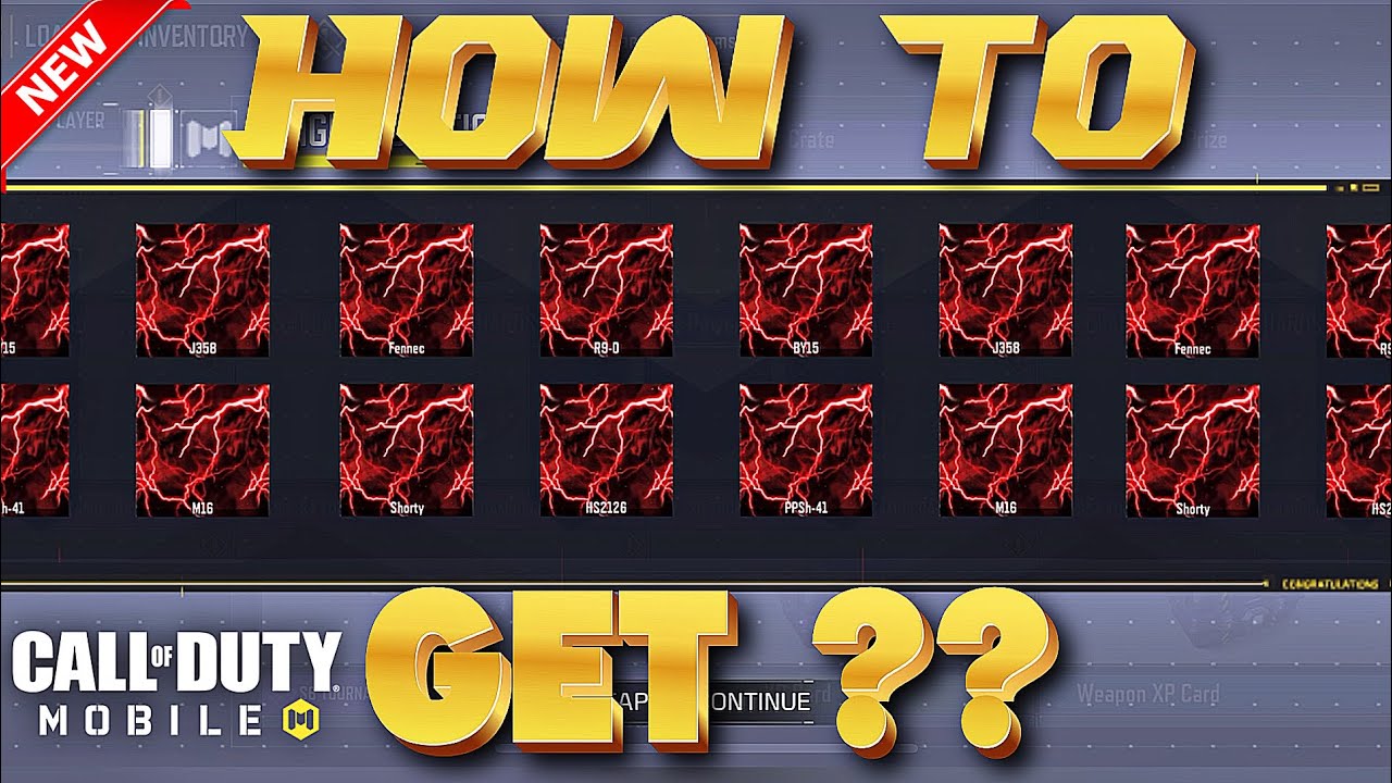 How To Get Red Sprite Camo In 2025 | Full Explanation | Call Of Duty ...