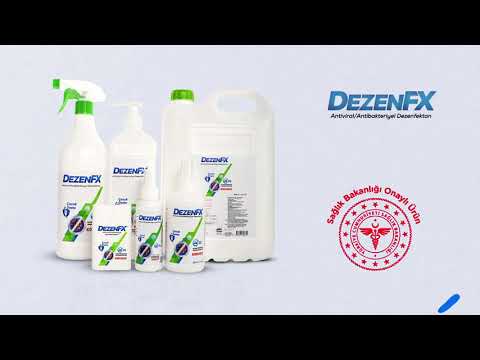 T.C. Sağlık Bakanlığı Onaylı Alkolsüz ve Kokusuz Dezenfektan - DezenFX