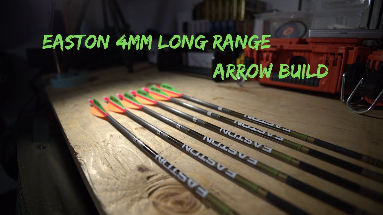 Easton 4mm micro diameter arrow build 2023 - YouTube