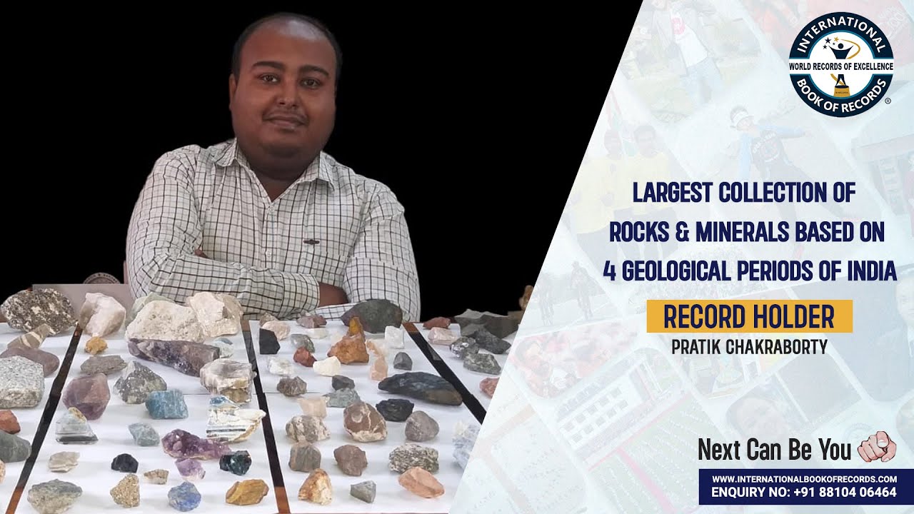 LARGEST COLLECTION OF ROCKS & MINERALS BASED ON 4 GEOLOGICAL PERIODS OF ...