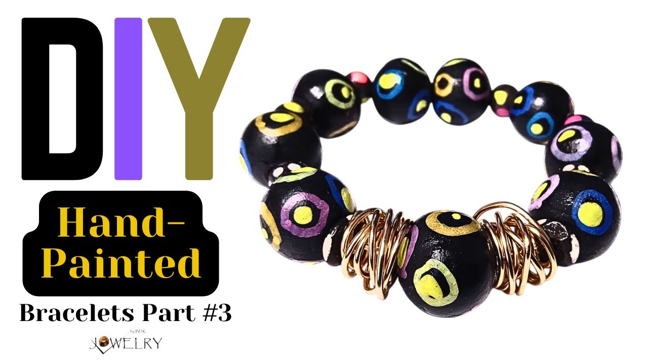 DIY Quick & Easy BOHO Bracelet Tutorial! Part 3 - YouTube