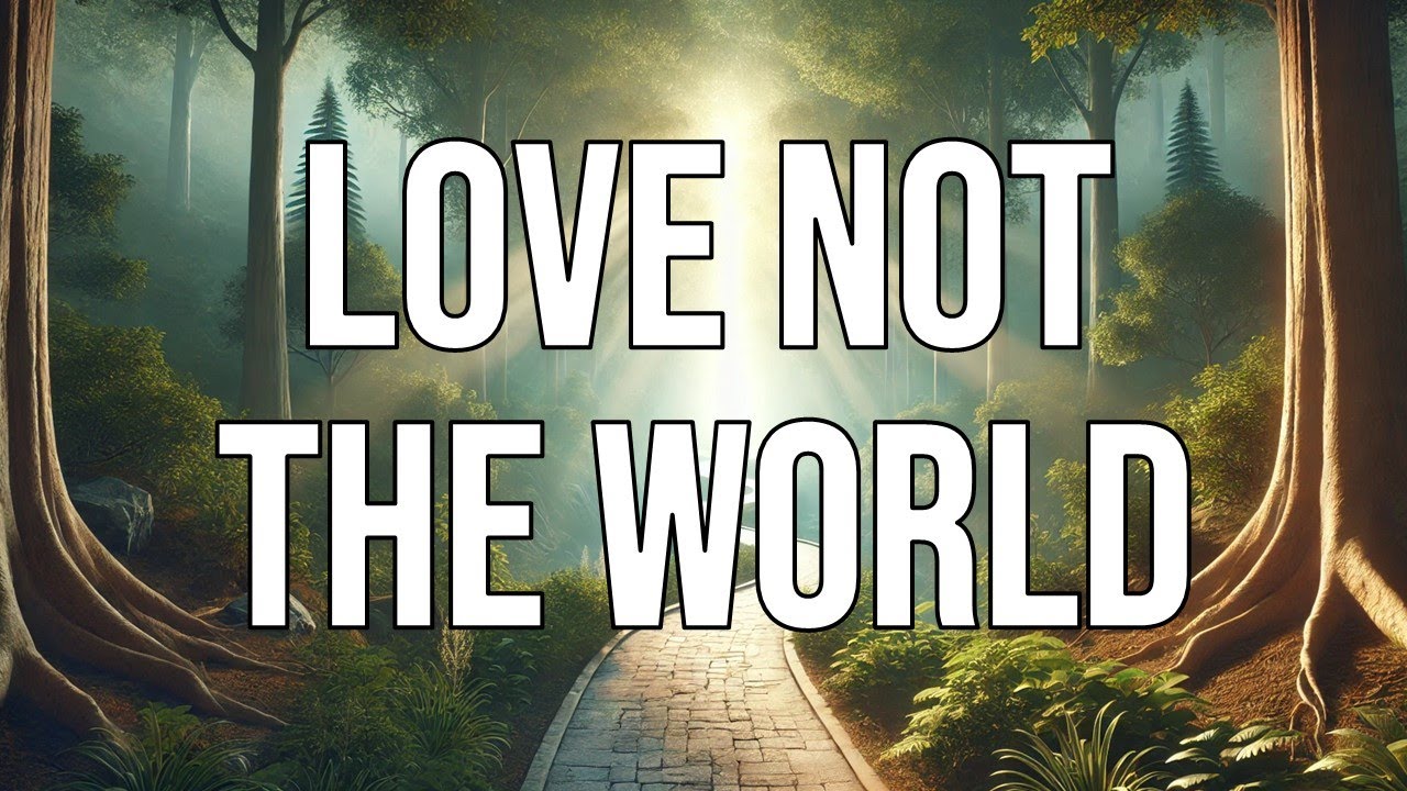 LOVE NOT THE WORLD 1 John 2 15 17 KJV Scripture Song YouTube LOVE NOT THE WORLD 1 John 2 15 17 KJV Scripture Song YouTube