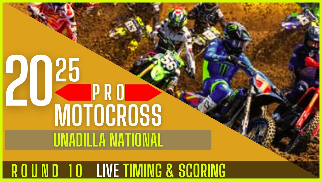 Unadilla MX Live Timing & Scoring | Pro Motocross Round 10 Live Timing ...