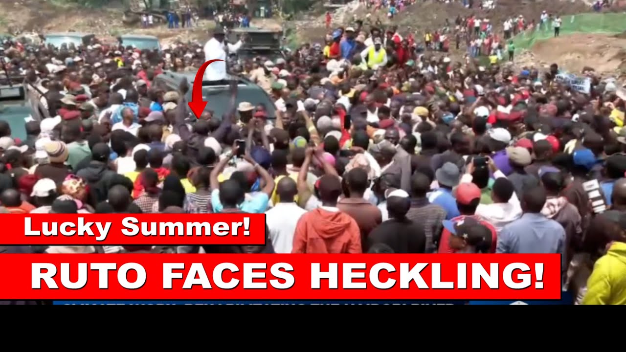 President Ruto faces heckling in Lucky summer while launching Nairobi ...