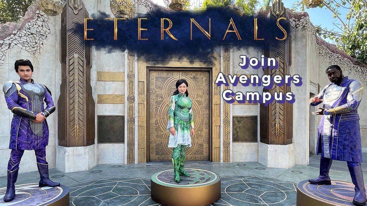 Meeting the Eternals | Avengers Campus - YouTube