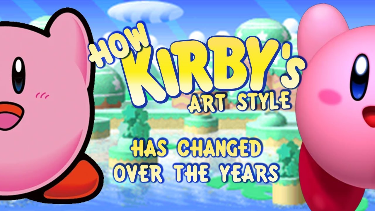 How The Kirby Art Style has changed Over The Years - Savi The Gamer ...