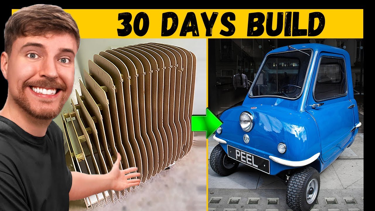 I BUILT Electric Microcar PEEL P50 - YouTube