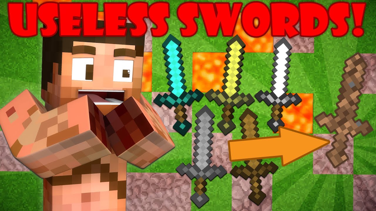 If Swords were Useless - Minecraft - YouTube