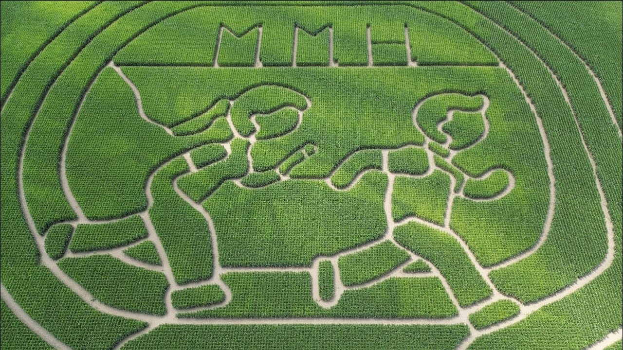Riehm Produce Farm "Corn Maze" Seneca County Ohio July 2024 4k - YouTube