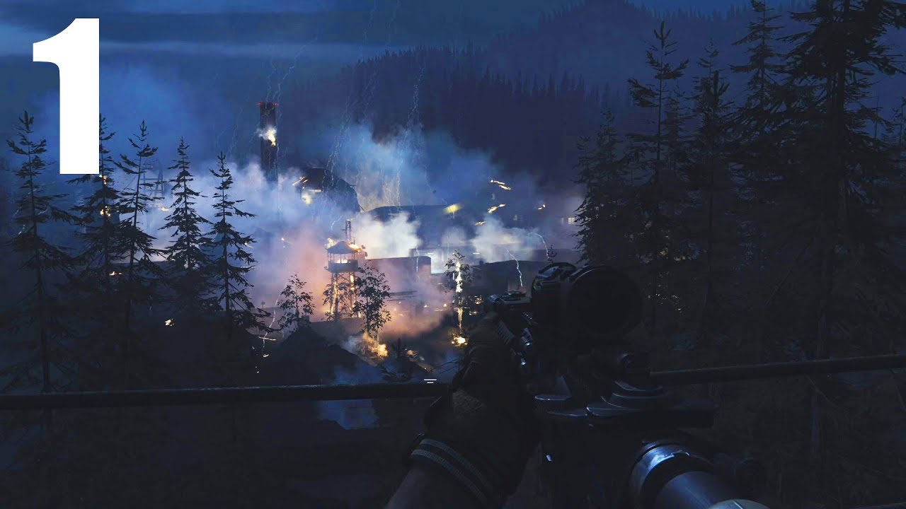 Call of Duty: Modern Warfare "Fog of War" Campaign Mission 1 - YouTube
