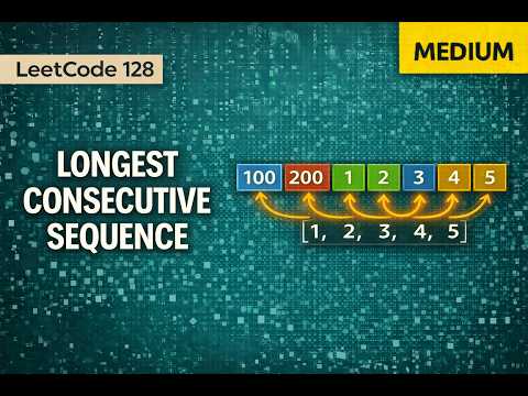 Longest Consecutive Sequence - Leetcode 128 - Python - YouTube