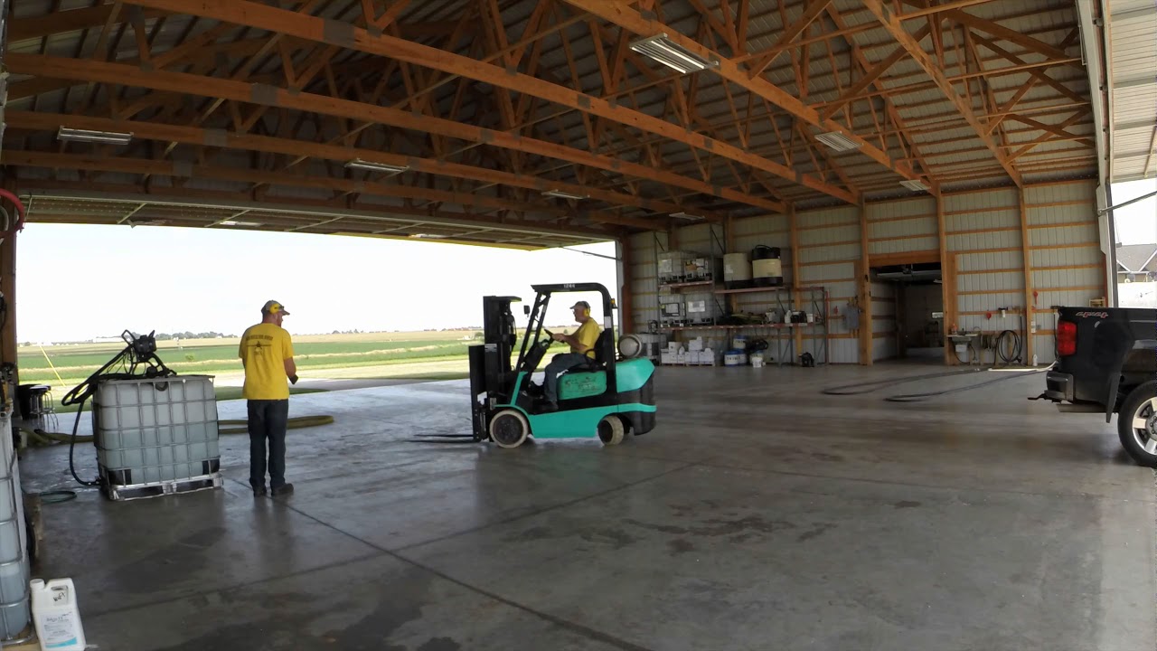 A Day in the Life of Loaders for a Crop Dusting Operation - YouTube
