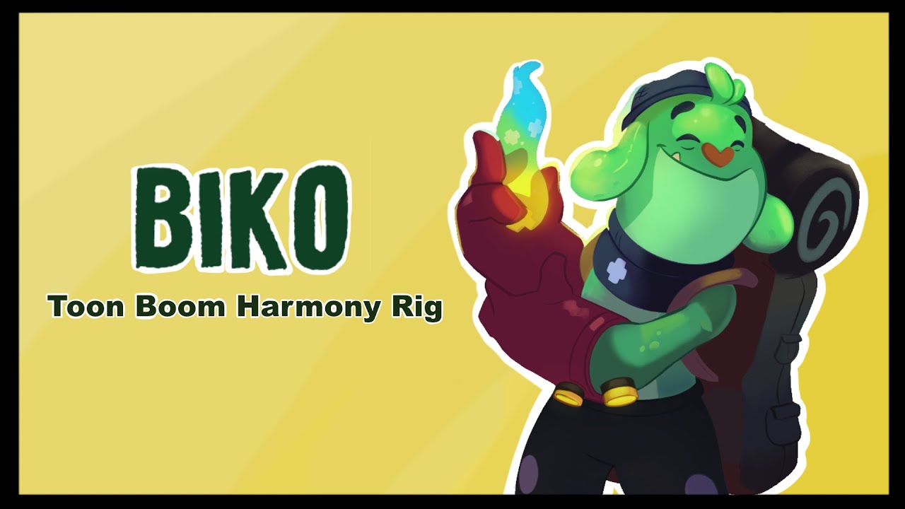 Biko Toon Boom Harmony Rig - YouTube