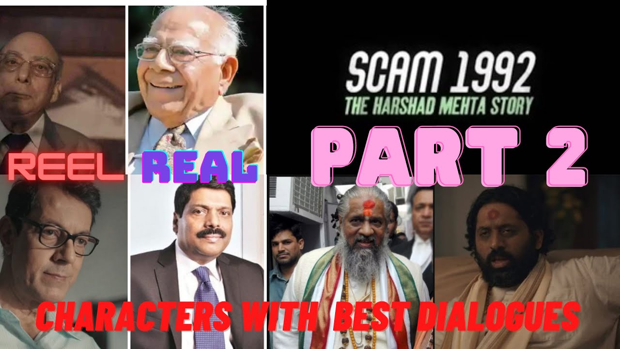 Scam 1992 real characters in 2020 | Harshad Mehta | Part 2. - YouTube