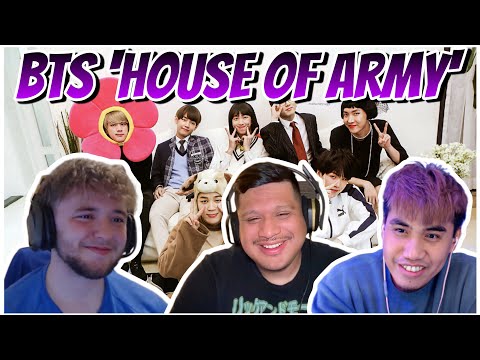 This had us cracking up lol 'BTS House of Army' Reaction #bts #houseofarmy #btsreaction