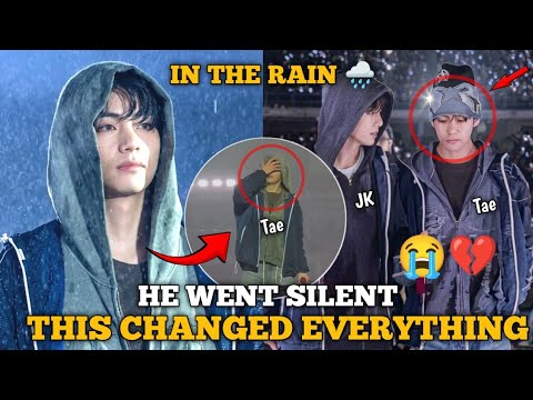 BUNU KİMSE BEKLEMİYORDU… Jungkook Yağmurda Her Şeyi Ortaya Çıkardı—Taehyung Tamamen Sessiz Kaldı 😳💔