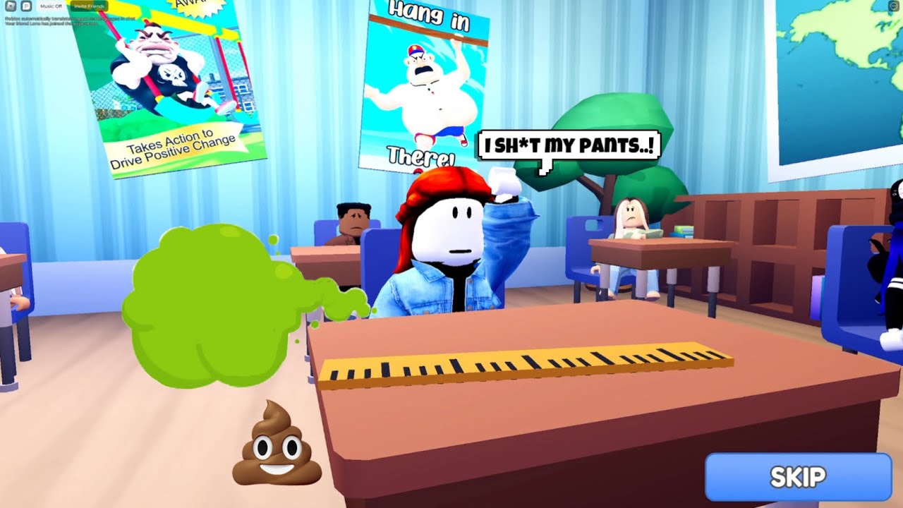 DON'T POOP YOURSELF AT SCHOOL?! (Roblox Obby) - YouTube