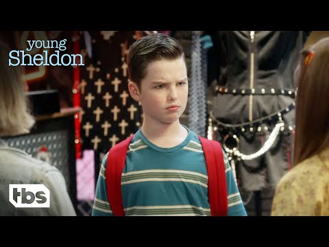 Paige Uses Sheldon To Shoplift (Clip) | Young Sheldon | TBS