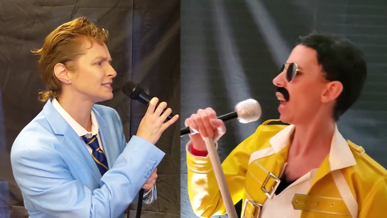 2020 All Stripes Drag Competition- Footie Mob "Under Pressure" - YouTube