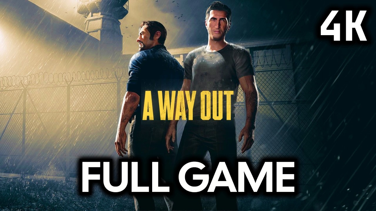 A Way Out - Full Game [4K 60FPS] - YouTube
