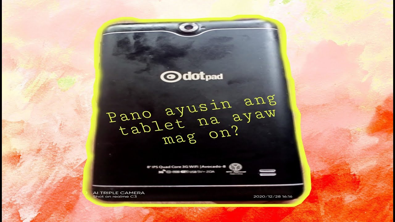 How To Fix Dead Tablet || Pano Ayusin AngTablet Na Ayaw Mag On - YouTube