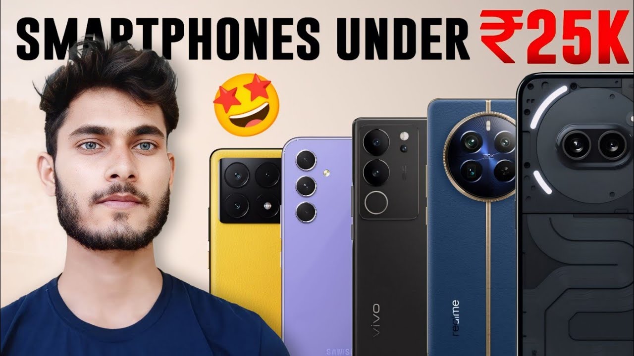 Best Phone Under 25000 - ⚡ Top 5 Best Smartphones Under 25000 🔥😍 - YouTube