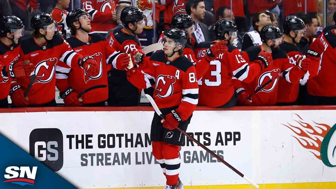 Devils Spring Jack Hughes for Smooth Breakaway Goal with Slick Passing ...