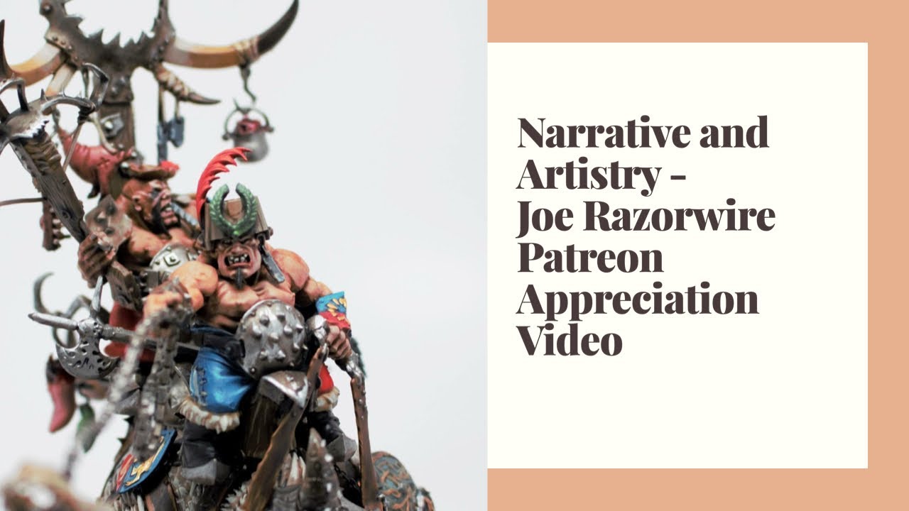 Narrative and Artistry - Joe Razorwire Patreon Appreciation Video - YouTube