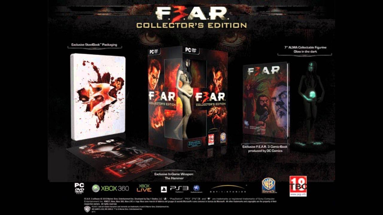 Unboxing F E A R 3 Limited Edition Fear 3 Collector´s Edition Xbox 360 ...
