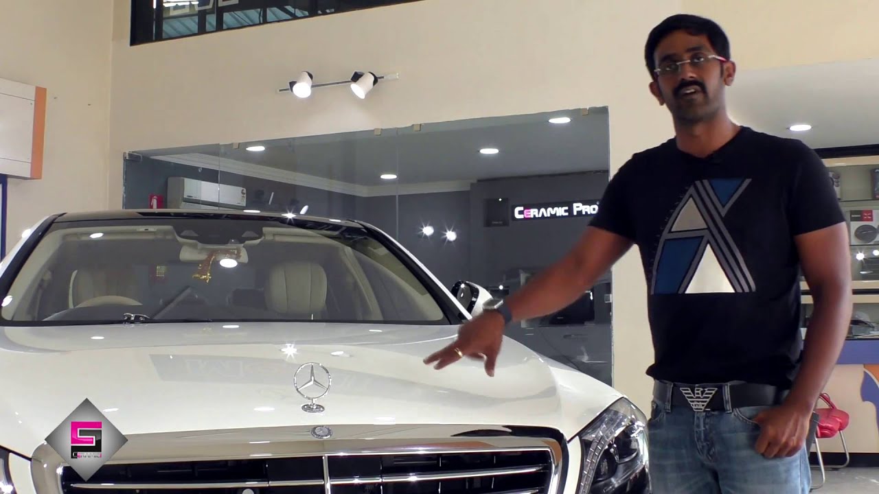 Mercedes S500 protected by Ceramic Pro in Saboo Automotive, Hyderabad ...