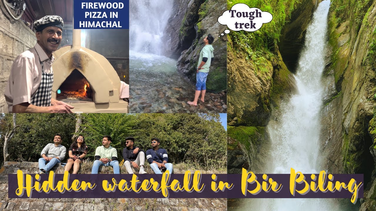 Hidden waterfall in Bir| Waterfall trek| Gunehar waterfall| |Trek guide ...
