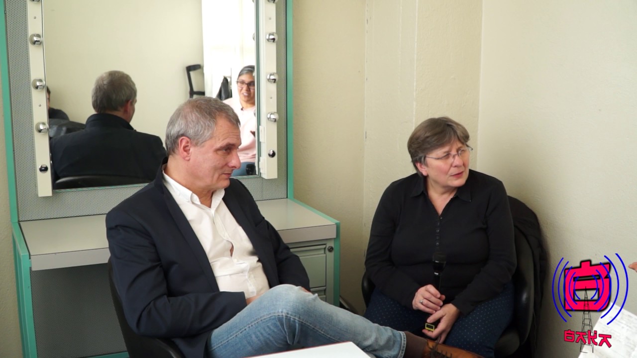 Interview de Brigitte Lecordier et Patrick Borg au Japan Impact - YouTube