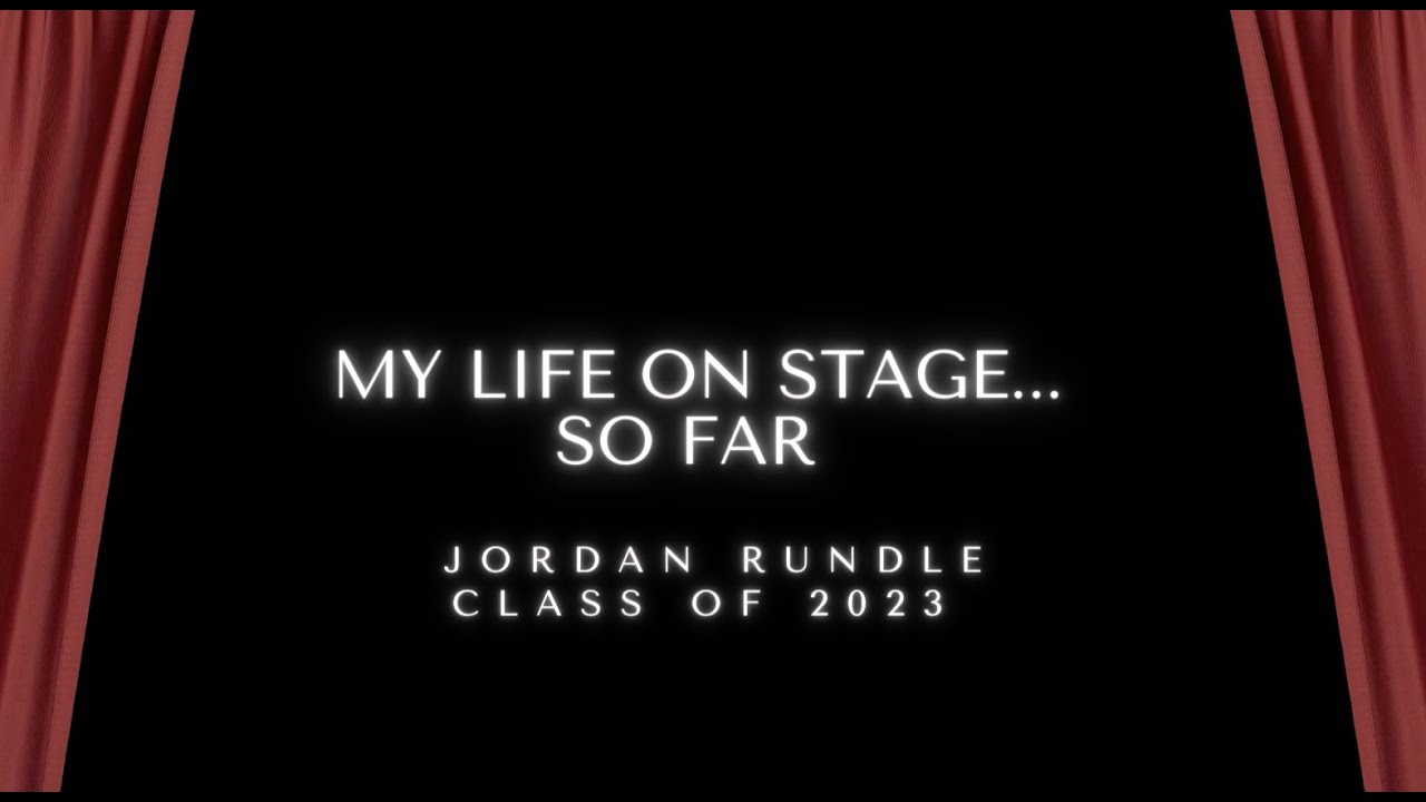 My Life on Stage...So Far. feat. Jordan Rundle - YouTube