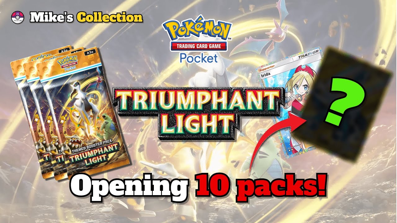 Can We Pull The RAREST Cards From Triumphant Light Packs? - YouTube