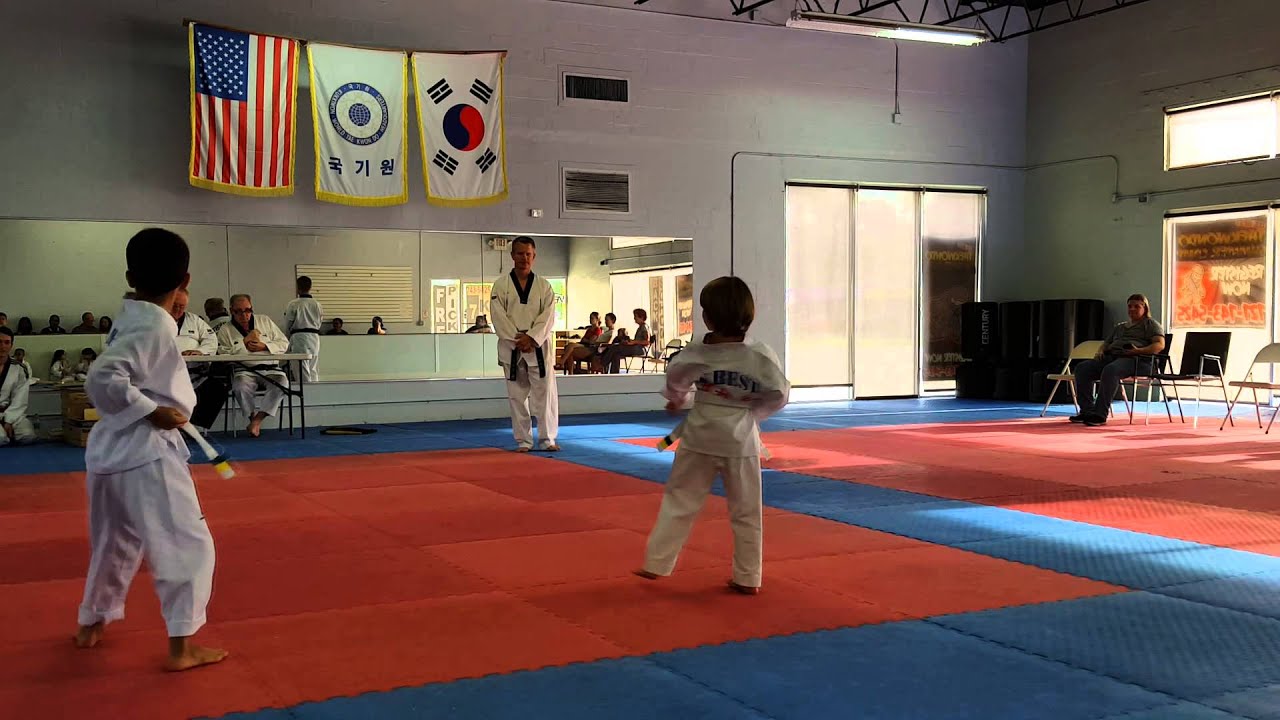 Taekwondo Form 1 - YouTube