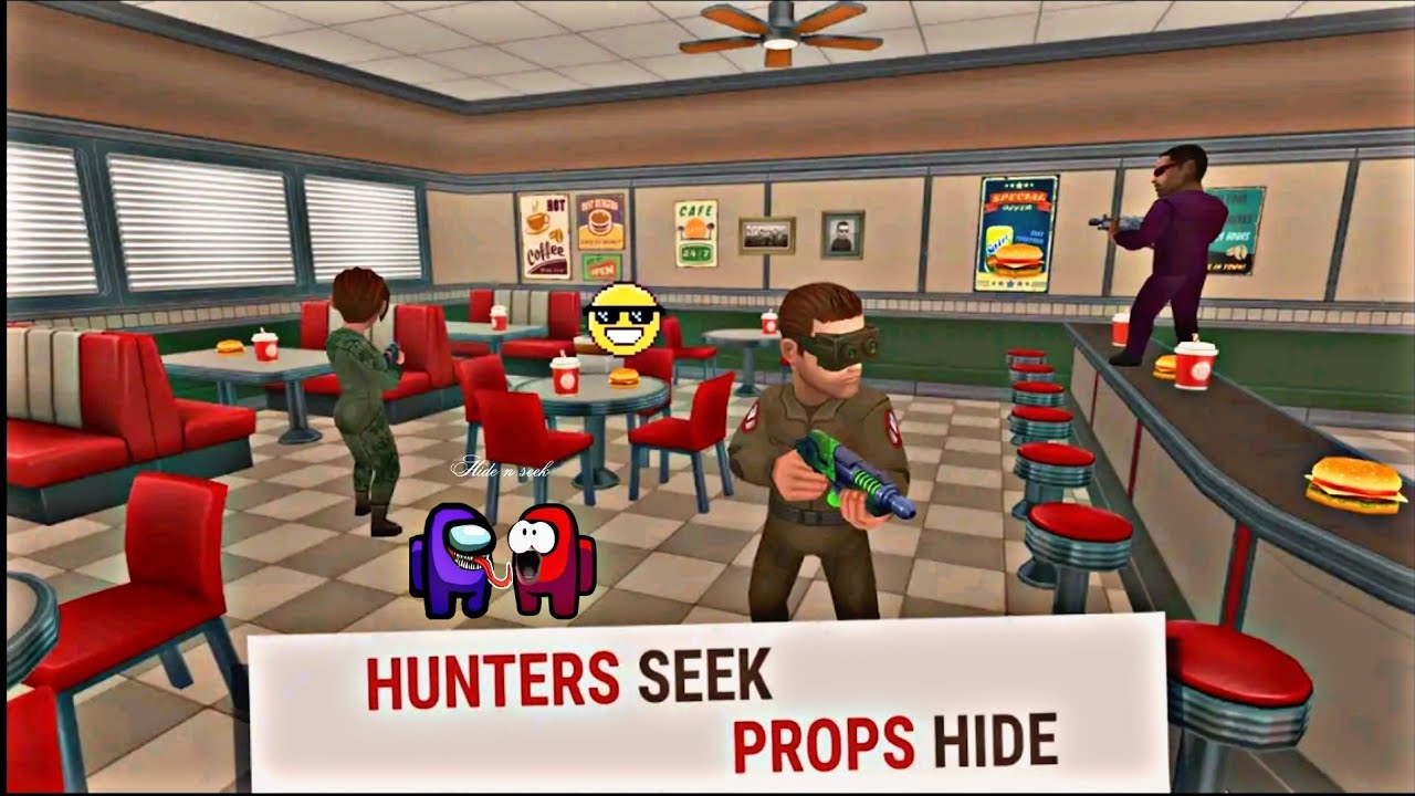 Hide and Seek - Hunters Vs Props - YouTube