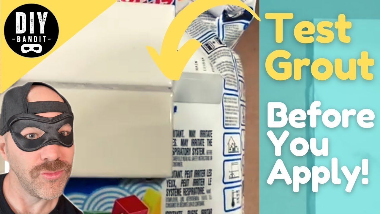 ️🔥 Make *Sample Batch* of Grout Before You Apply How to Color Match ...