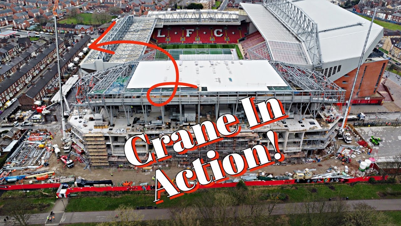 Anfield Road Stand Expansion 2023 Update - YouTube