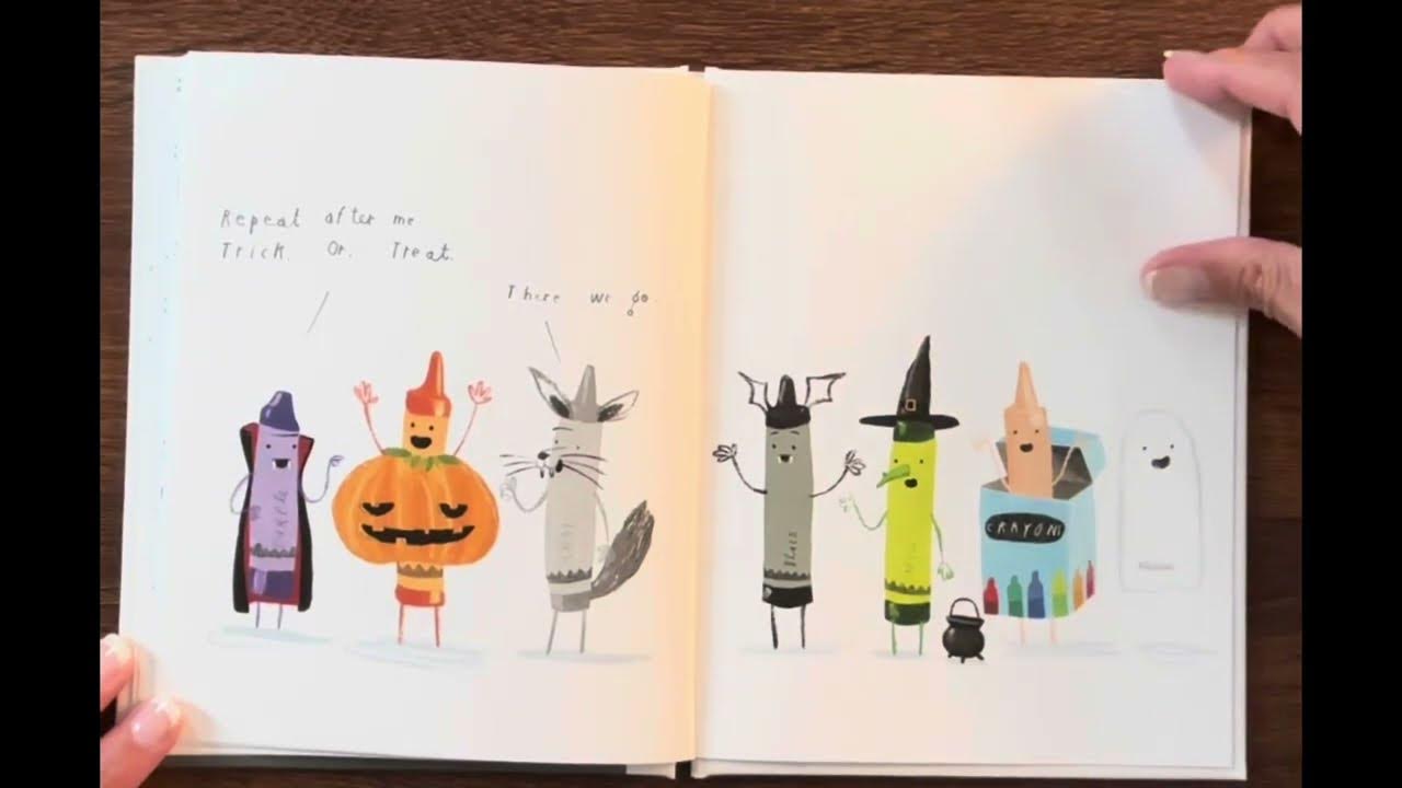 The Crayons Trick or Treat by Drew Daywalt. Read Aloud. Halloween Story ...