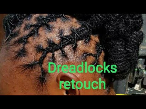 How to retouch your Dreadlocks at Home/Home Service locs Retouch ...