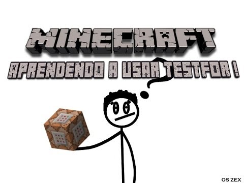 Tutorial - Como usar comando TestFor em Minecraft - YouTube