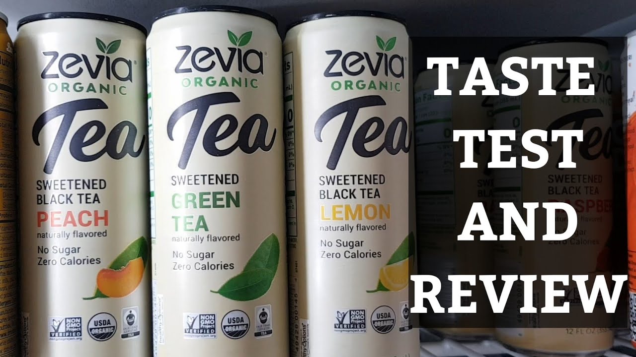 ZEVIA ORGANIC TEA: TASTE TEST AND REVIEW - YouTube