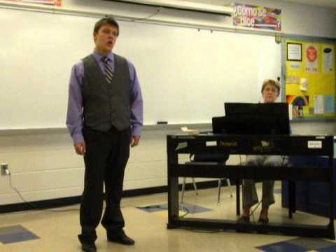 Austin Reith sings "Sebben, Crudele" by Caldara (9.0 @ ISSMA Districts ...