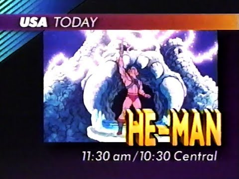 He-Man USA Network Promo (1989) - YouTube