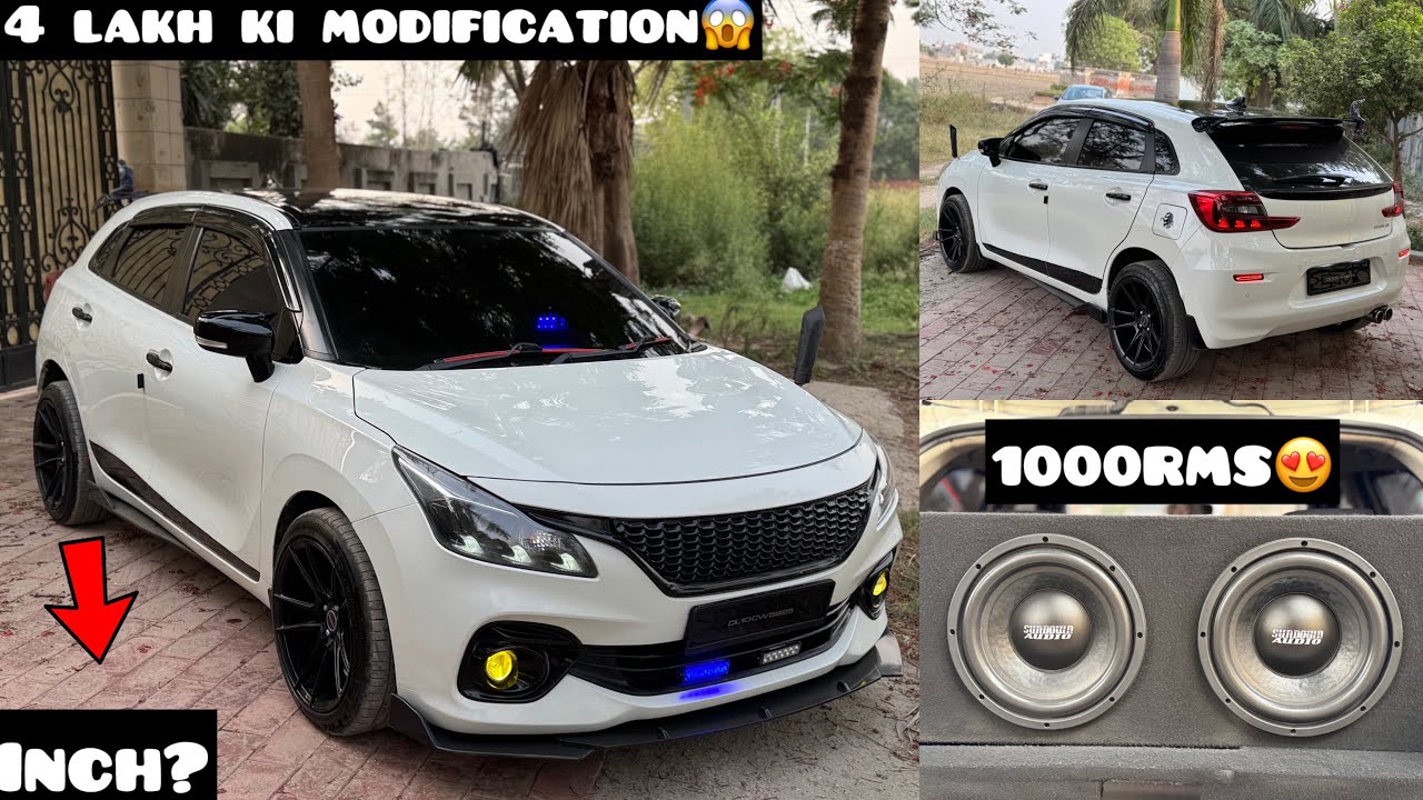 🔥2023 Modified Baleno इस baleno ने दिल खुश करदिया🔥Full Modified🔥Stage 2 ...