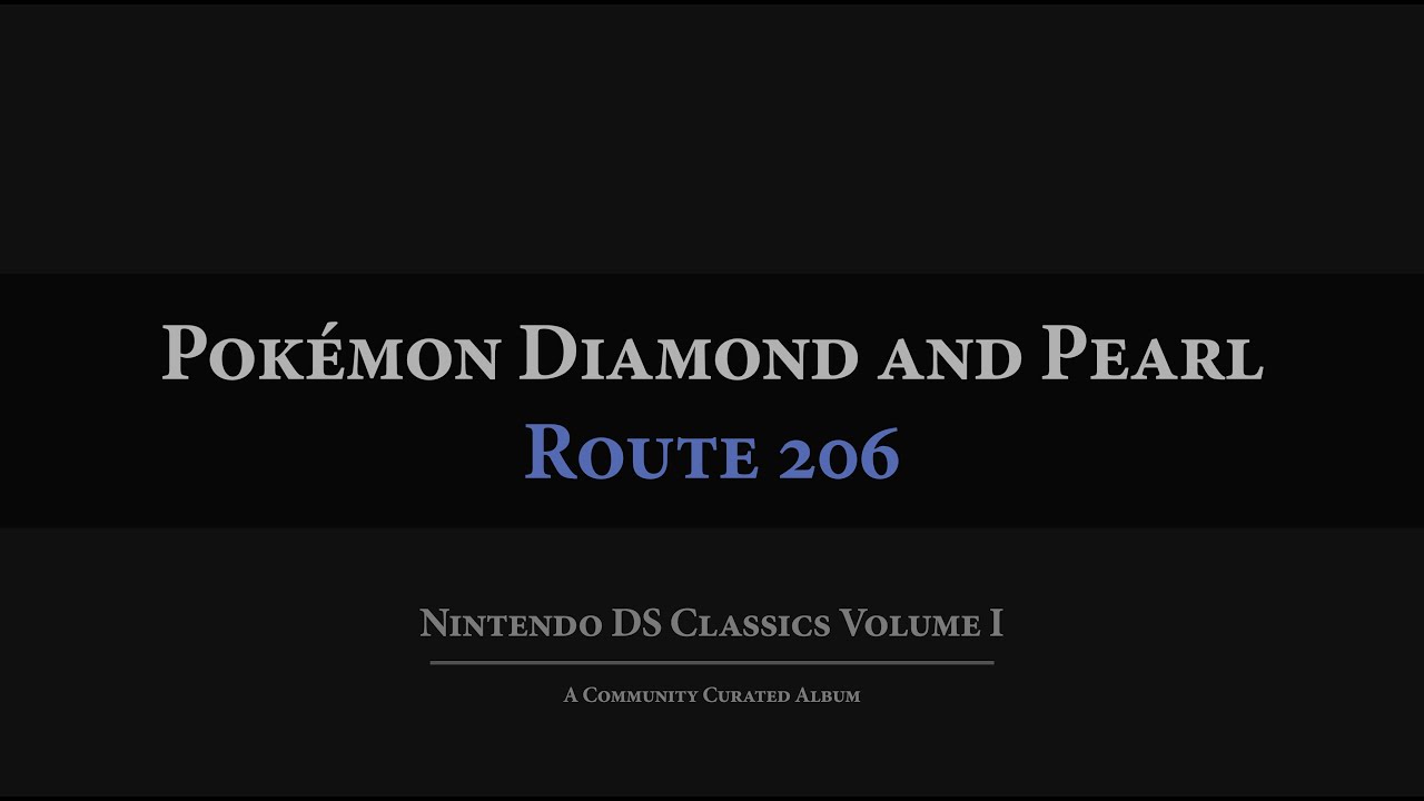 Pokémon Diamond and Pearl: Route 206 Orchestral Arrangement - YouTube