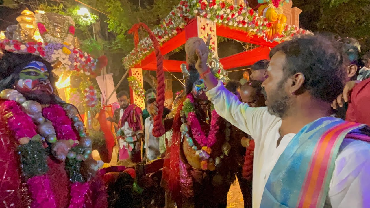 Sri Uppalamma Palarambandi 2023 | Murali Swamy Started Dandakam … - YouTube