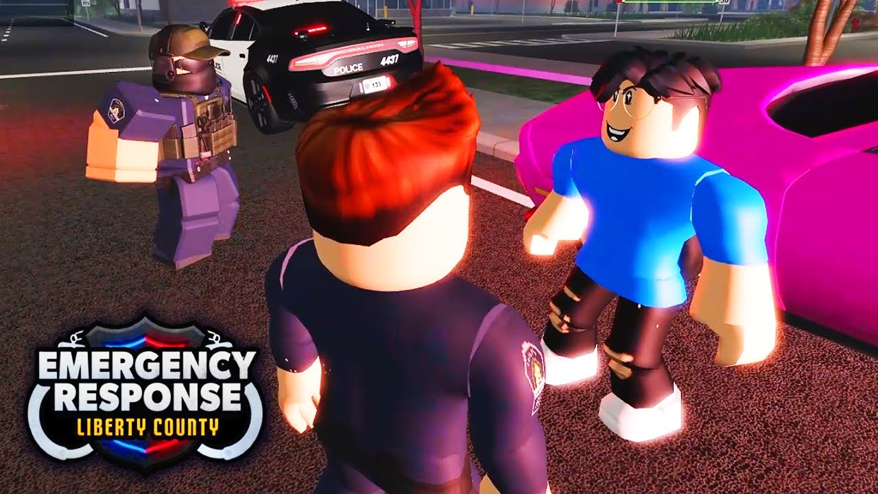 Texas Police Car Chase! Roleplay Server! Emergency Response (ERLC ...